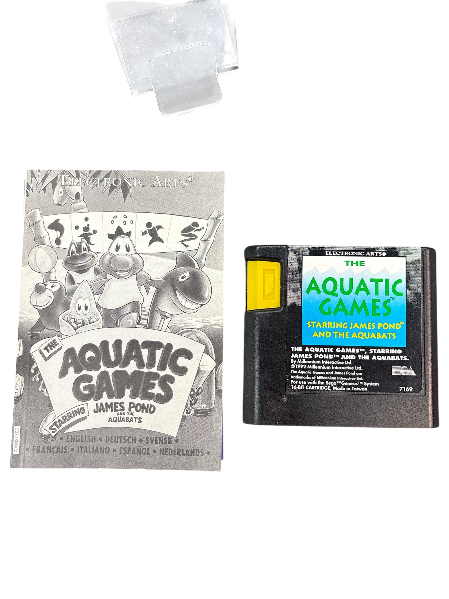 Pre-owned The Aquatic Games James Pond and the Aquabats (With Manual ...